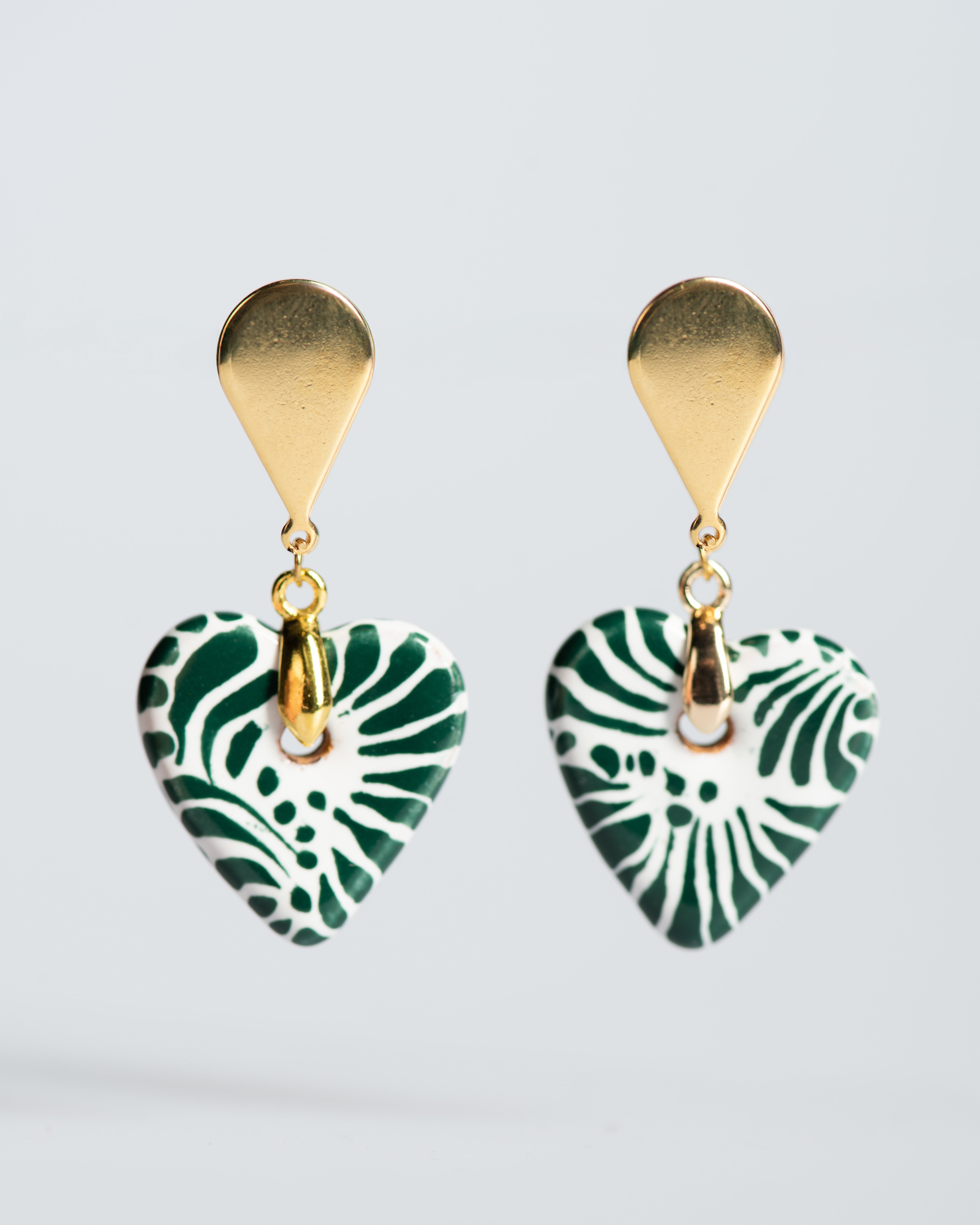 Heart earrings – Clayvera